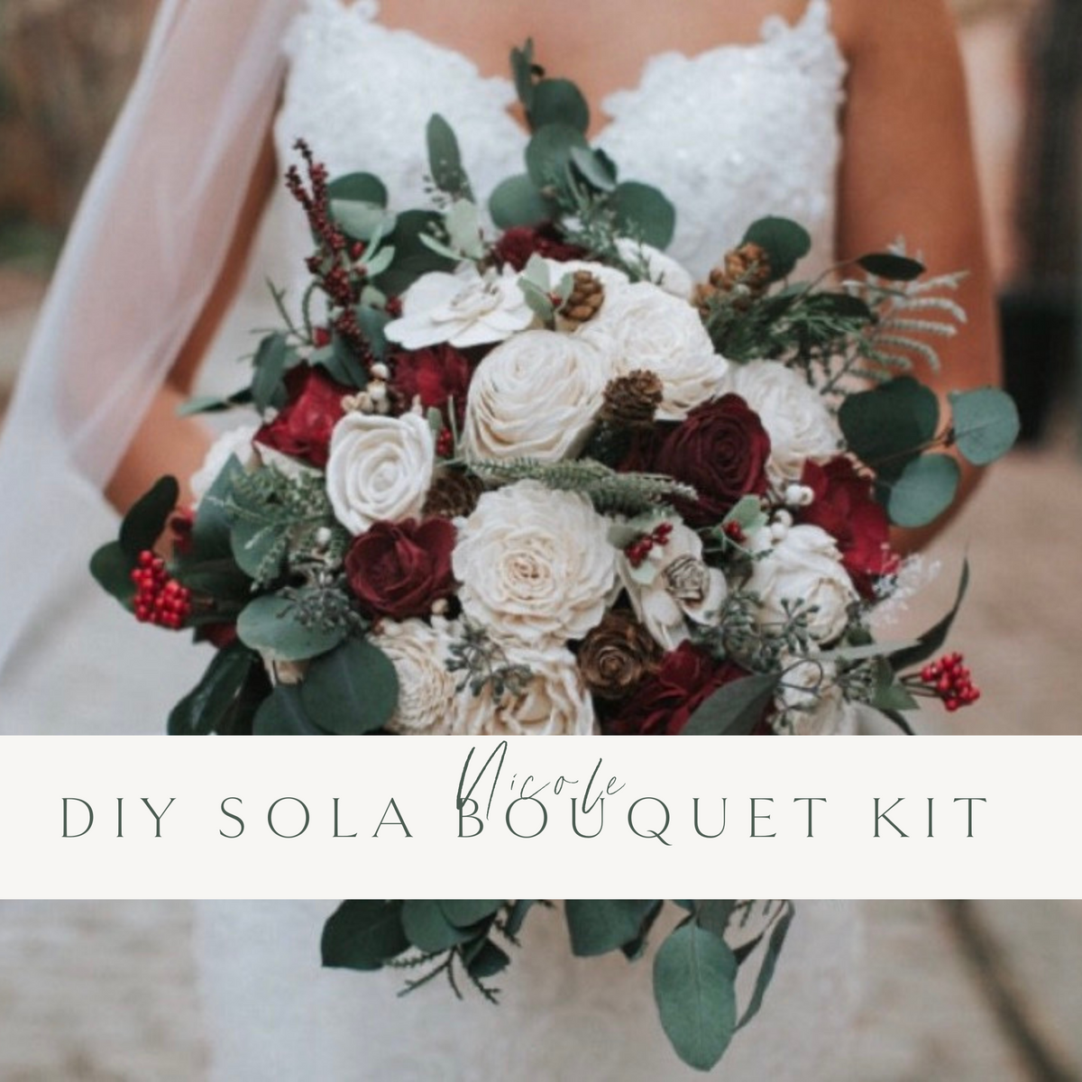 NICOLE | DIY | Evergreen Bride LLC