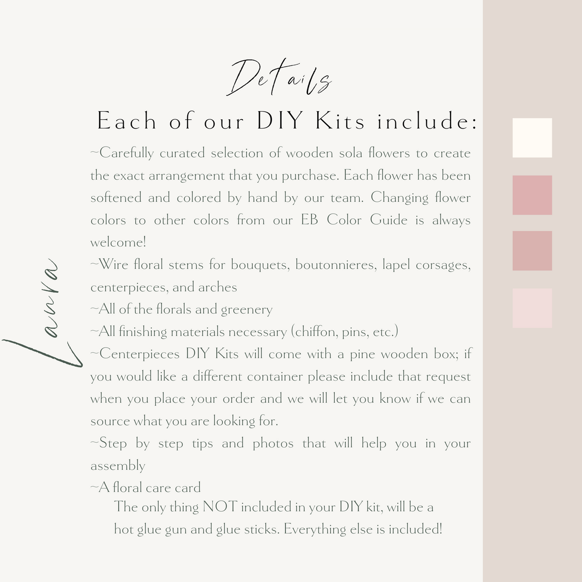 LAURA | DIY | Evergreen Bride LLC