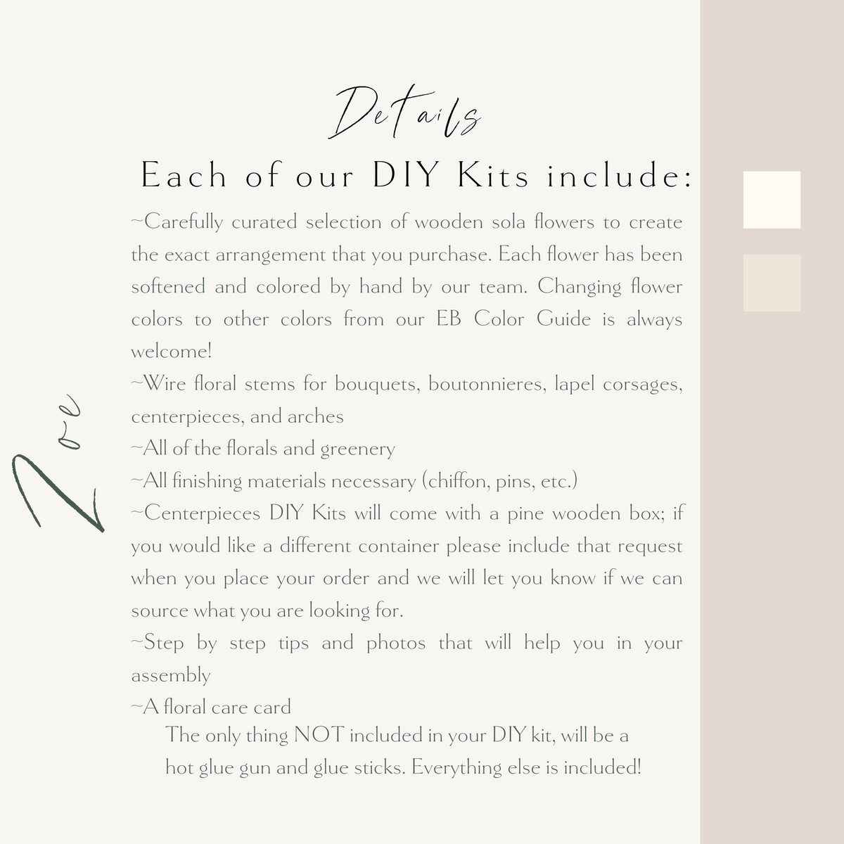 ZOE | DIY | Evergreen Bride LLC